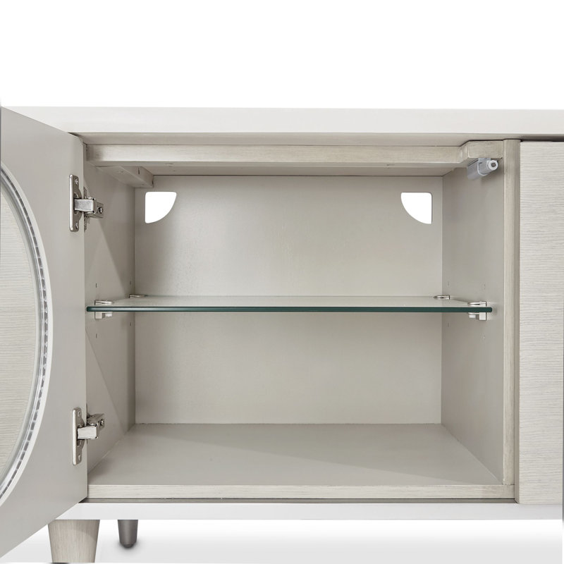 Michael Amini Eclipse Tv Console - Moonlight | Perigold